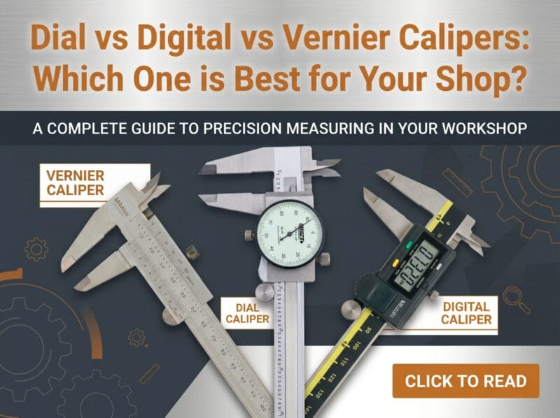 Dial vs Digital vs Vernier Calipers: Mitutoyo & INSIZE Compared ...