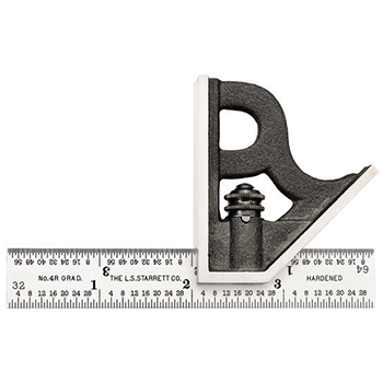 C11H-4-4R Starrett 4" Regular Combination Square - Call 800-469-0132 or ...
